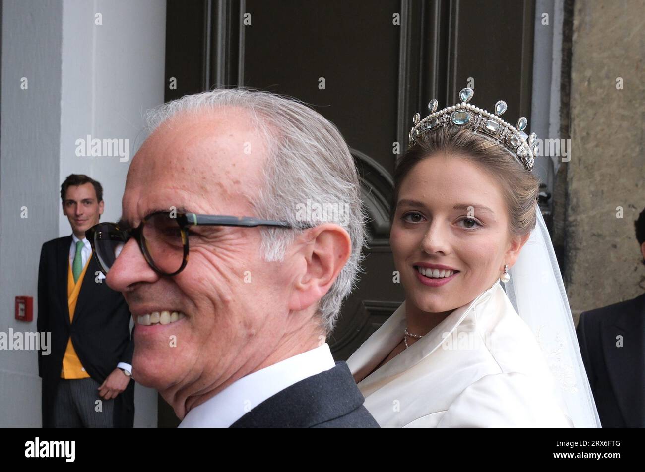 Dresden, Germany. 23rd Sep, 2023. Princess Maria Teresita of Saxony and ...