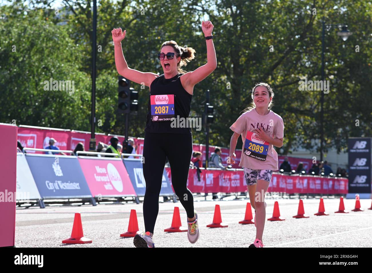 London, UK. 23rd Sep, 2023. Vitality Westminster Mile of 2023 marks the ...
