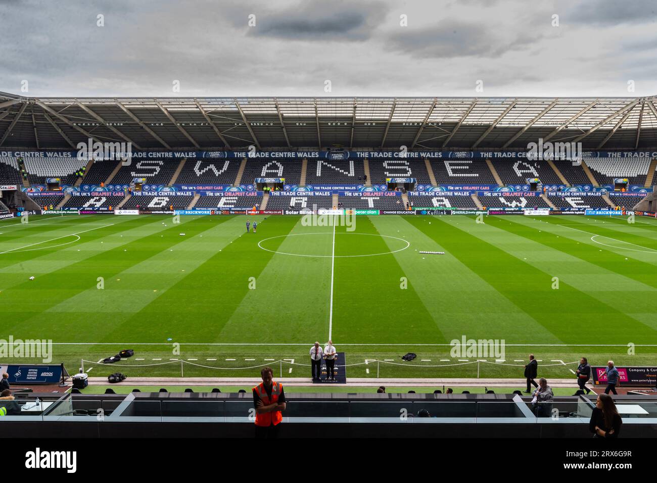 Swansea.com Stadium, Swansea, UK. 23rd Sep, 2023. EFL Championship Football, Swansea City versus ...