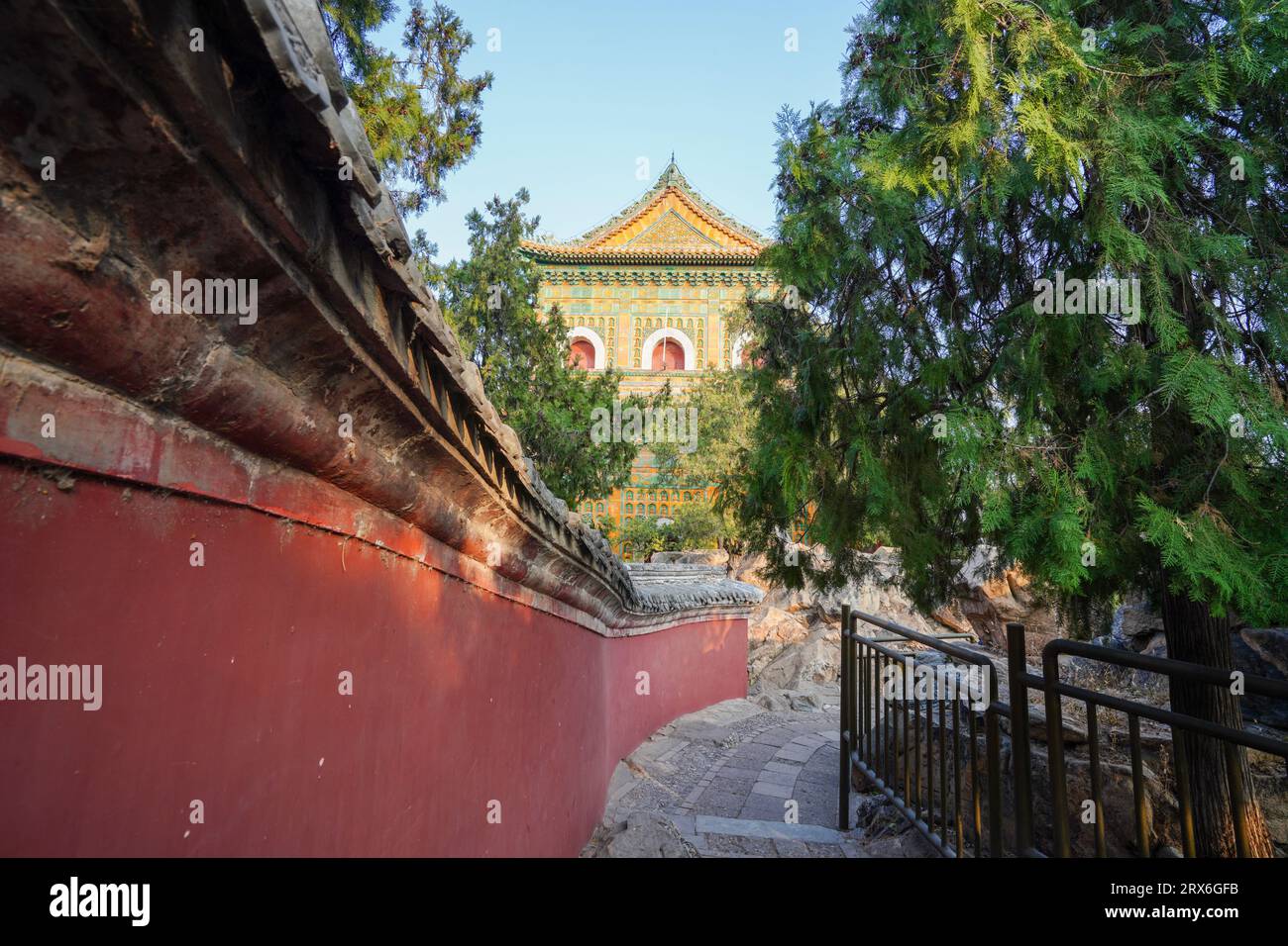 Beijing China, November 10, 2022: Wisdom-Sea Temple, the highest ...