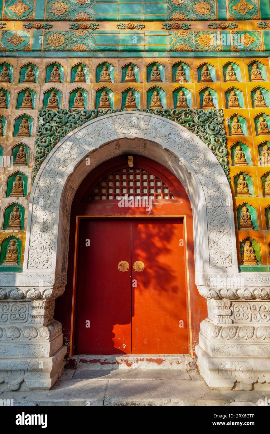 Beijing China, November 10, 2022: Wisdom-Sea Temple, the highest ...