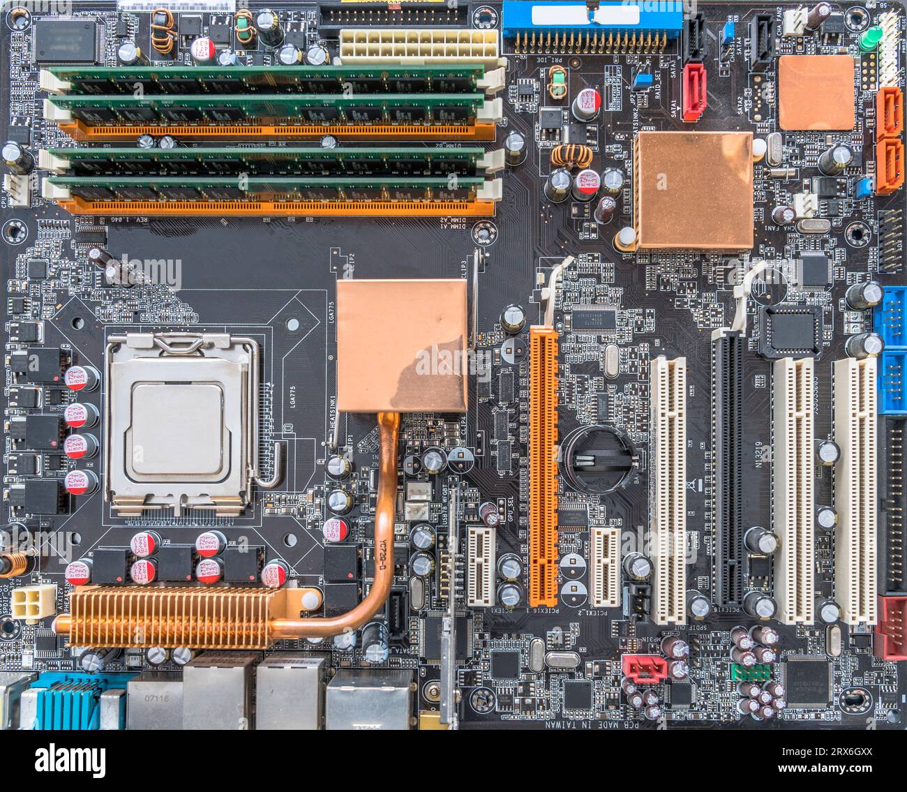Pc mother board board hi-res stock photography and images - Alamy