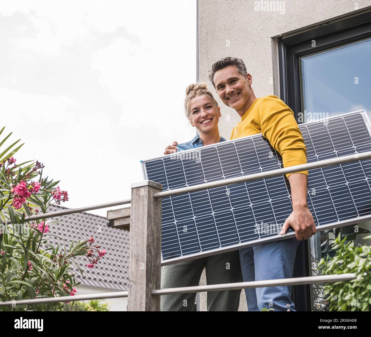 Solar panel balcony hi-res stock photography and images - Alamy