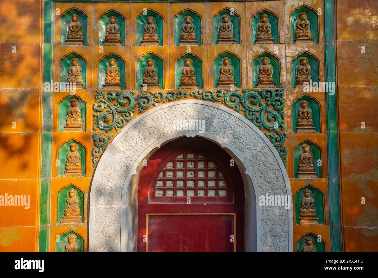 Beijing China, November 10, 2022: Wisdom-Sea Temple, the highest ...