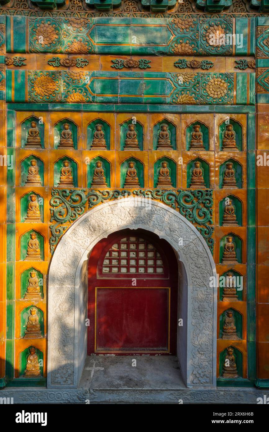 Beijing China, November 10, 2022: Wisdom-Sea Temple, the highest ...