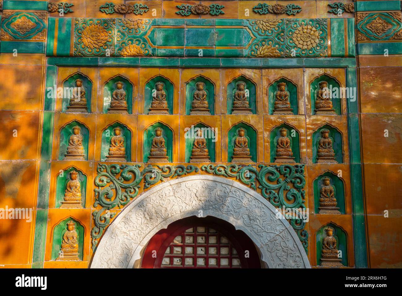 Beijing China, November 10, 2022: Wisdom-Sea Temple, the highest ...