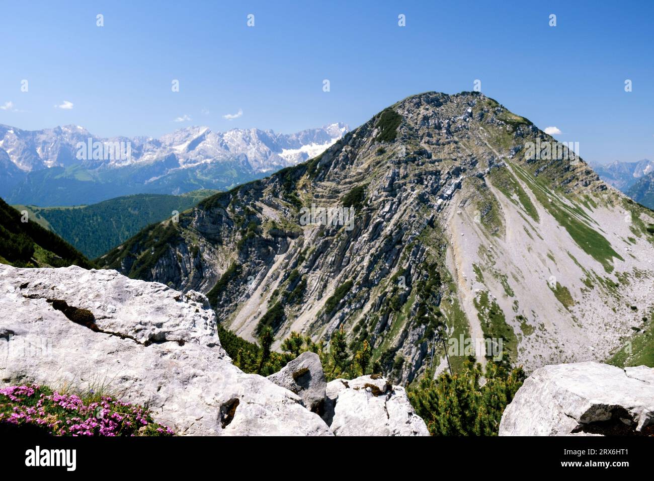 Der Bischof im Estergebirge Stock Photo - Alamy