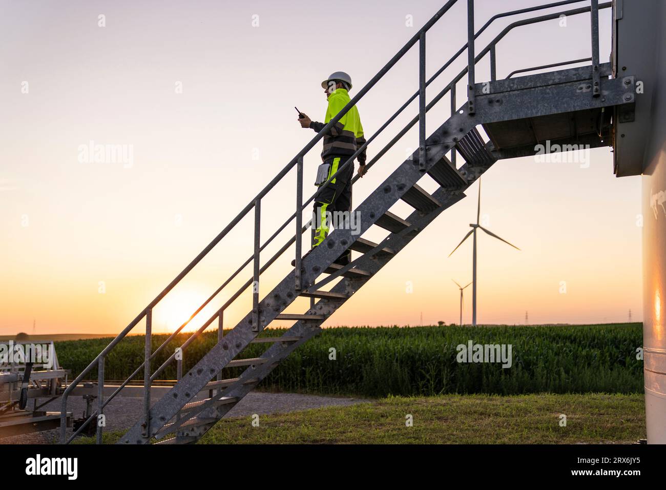 Stairs field hi-res stock photography and images - Alamy