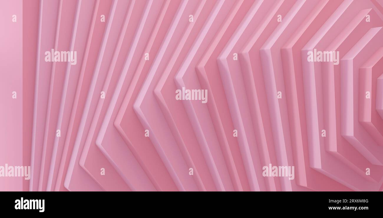 Geometric shaped staircase pattern twisting and turning Stock Photo - Alamy