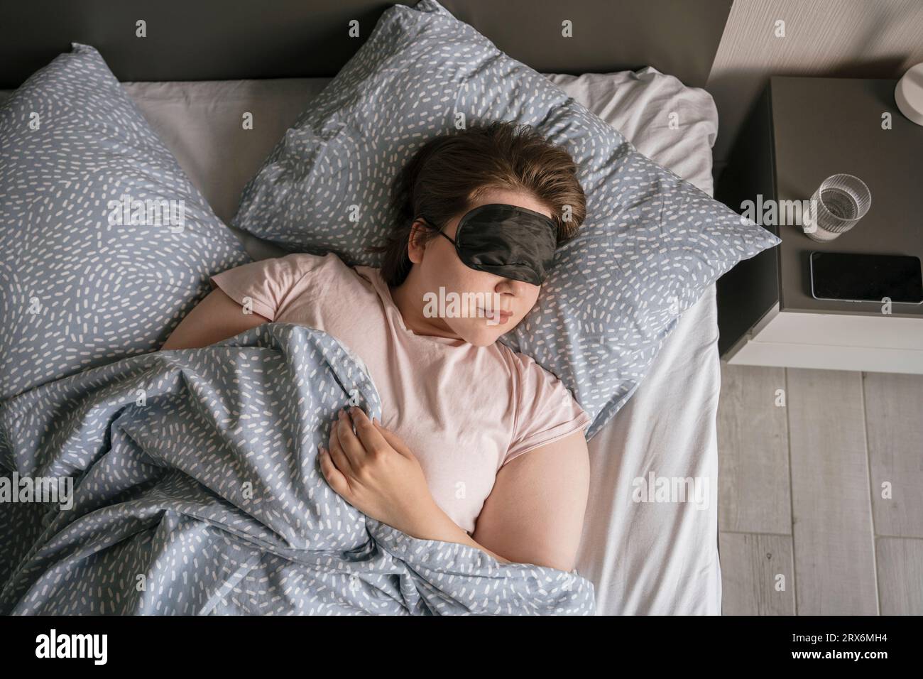Female sleeping mask hi-res stock photography and images - Alamy