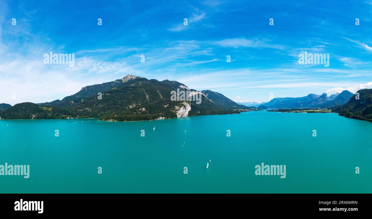 Wolfgangsee with schafberg hi-res stock photography and images - Alamy
