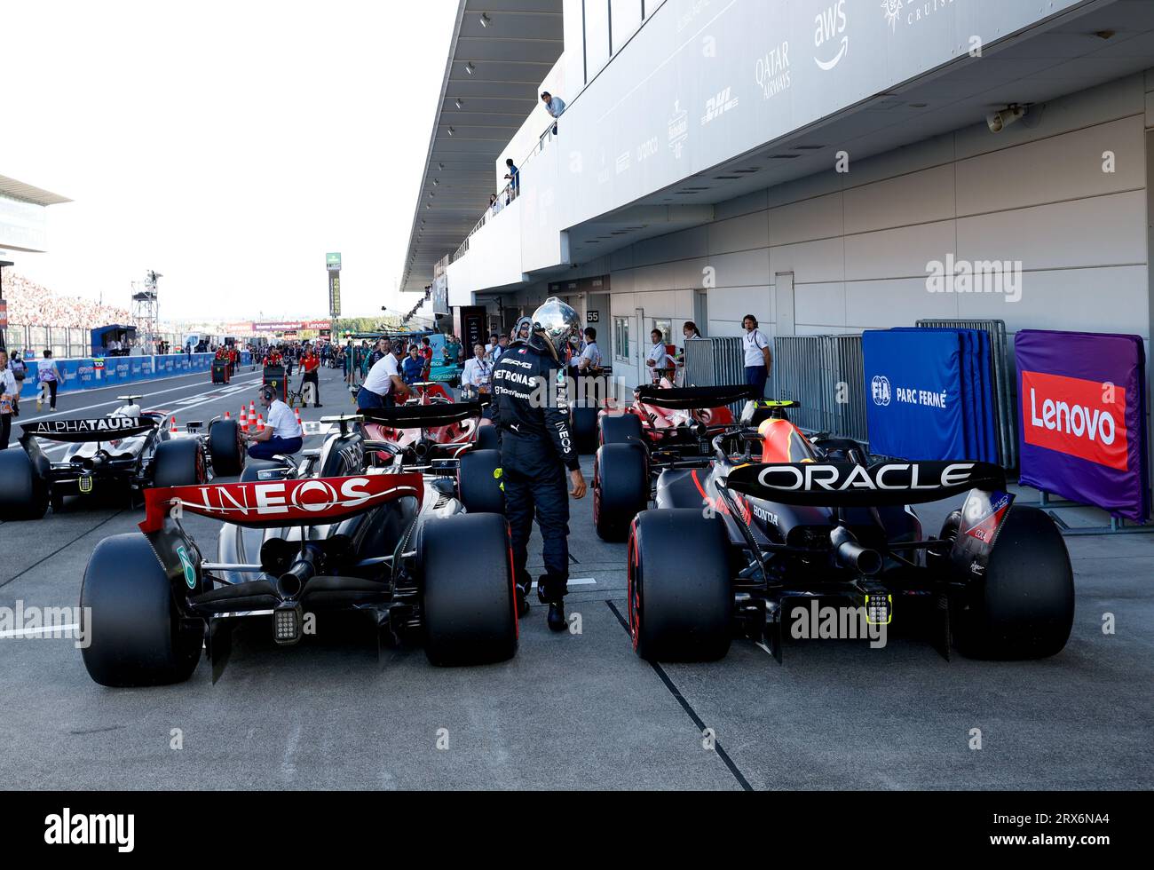 Suzuka, Japon. 23rd Sep, 2023. HAMILTON Lewis (gbr), Mercedes AMG F1 ...