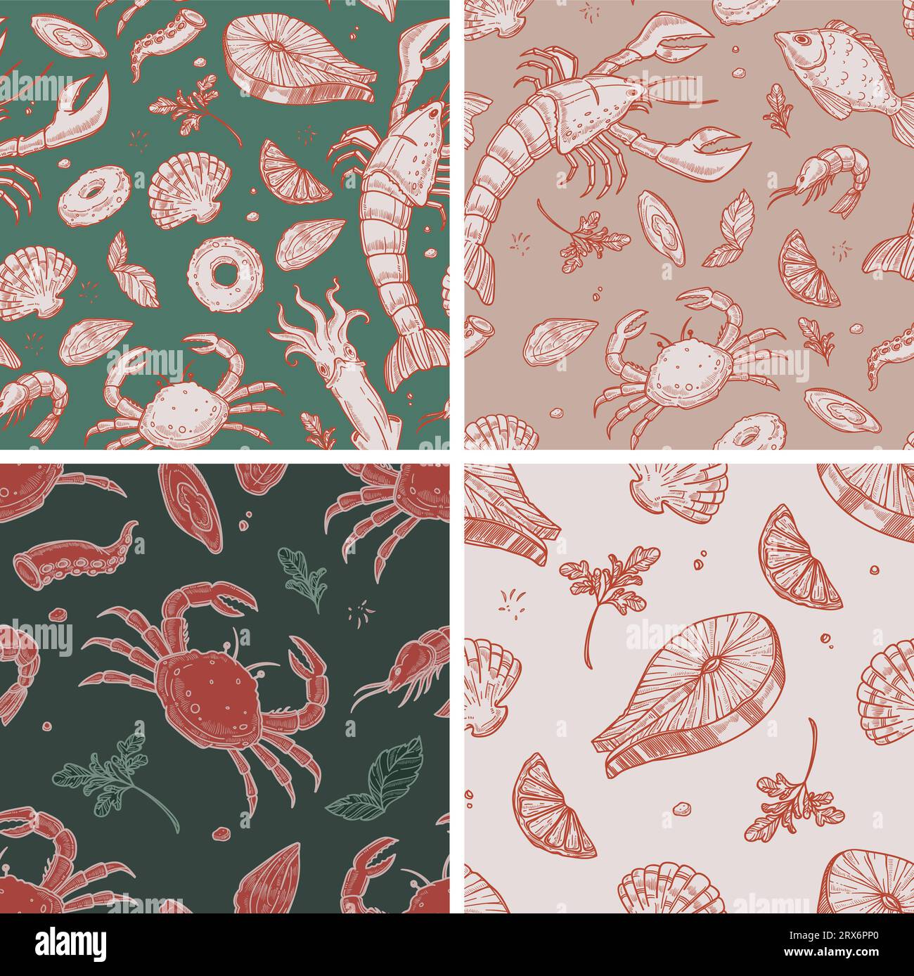 Cuisine prints Stock Vector Images - Alamy