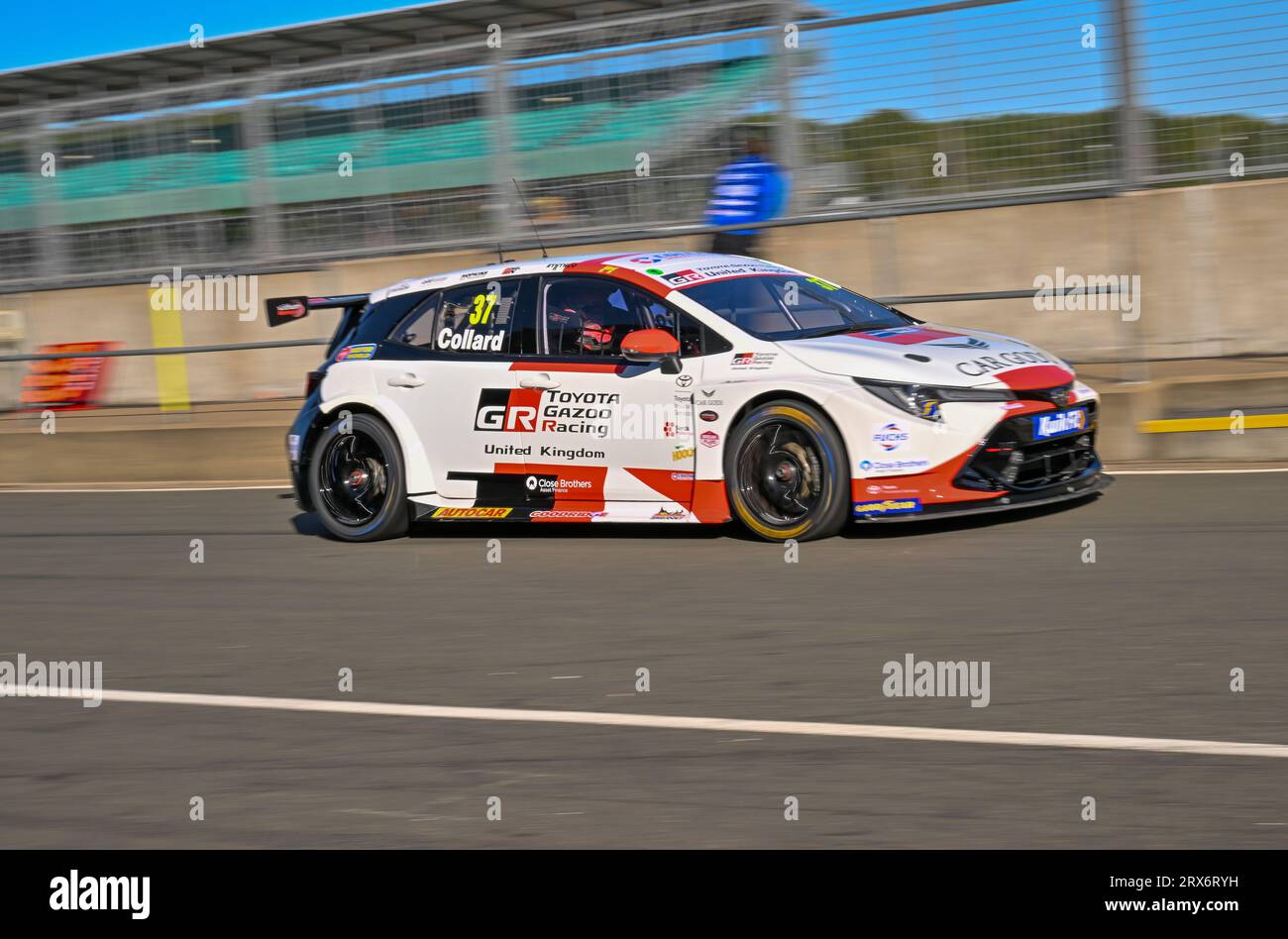 Silverstone, Northamptonshire, UK. 23rd Sep, 2023. Ricky Collard ...