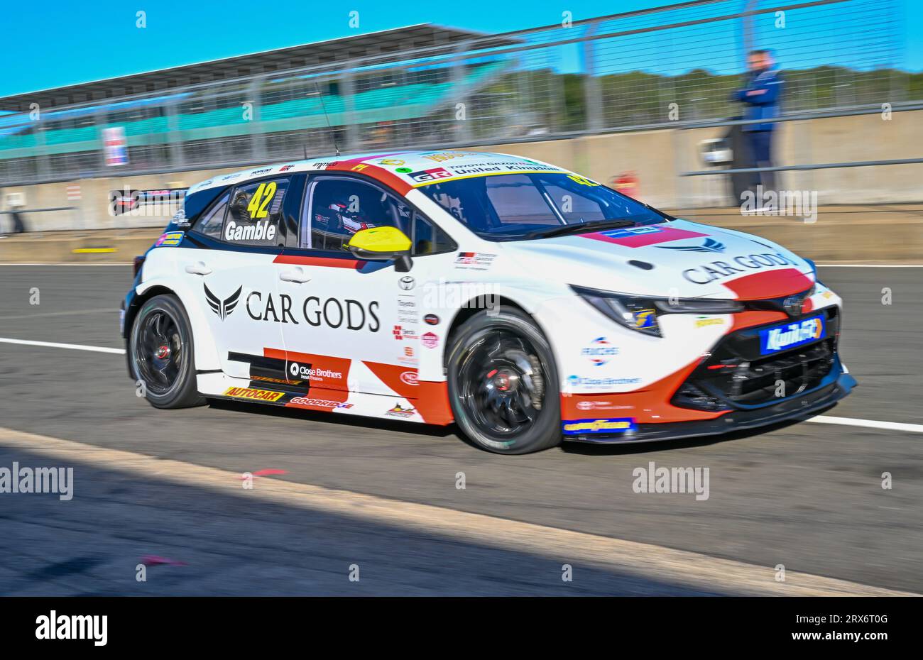 Silverstone, Northamptonshire, UK. 23rd Sep, 2023. George Gamble ...