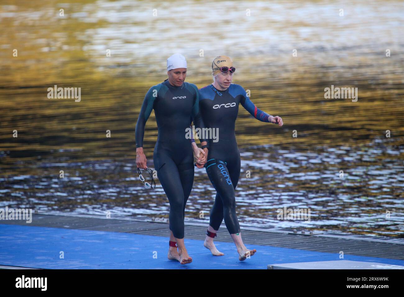 Paratriathlete hi-res stock photography and images - Alamy