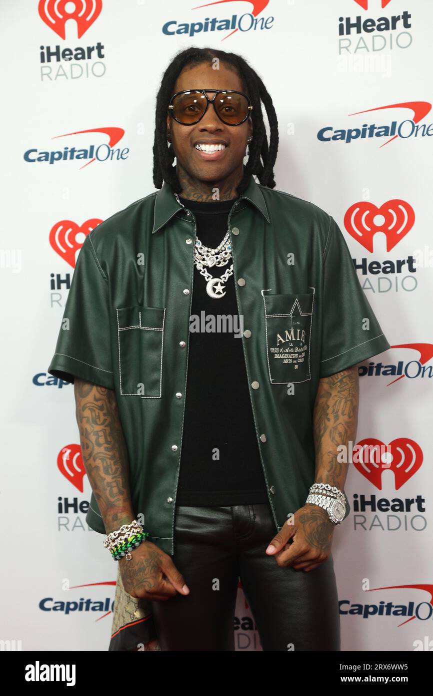 Las Vegas, United States. 22nd Sep, 2023. Lil Durk arrives for the ...