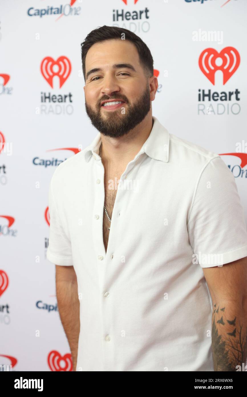 Las Vegas, United States. 22nd Sep, 2023. Mitch Clark arrives for the ...