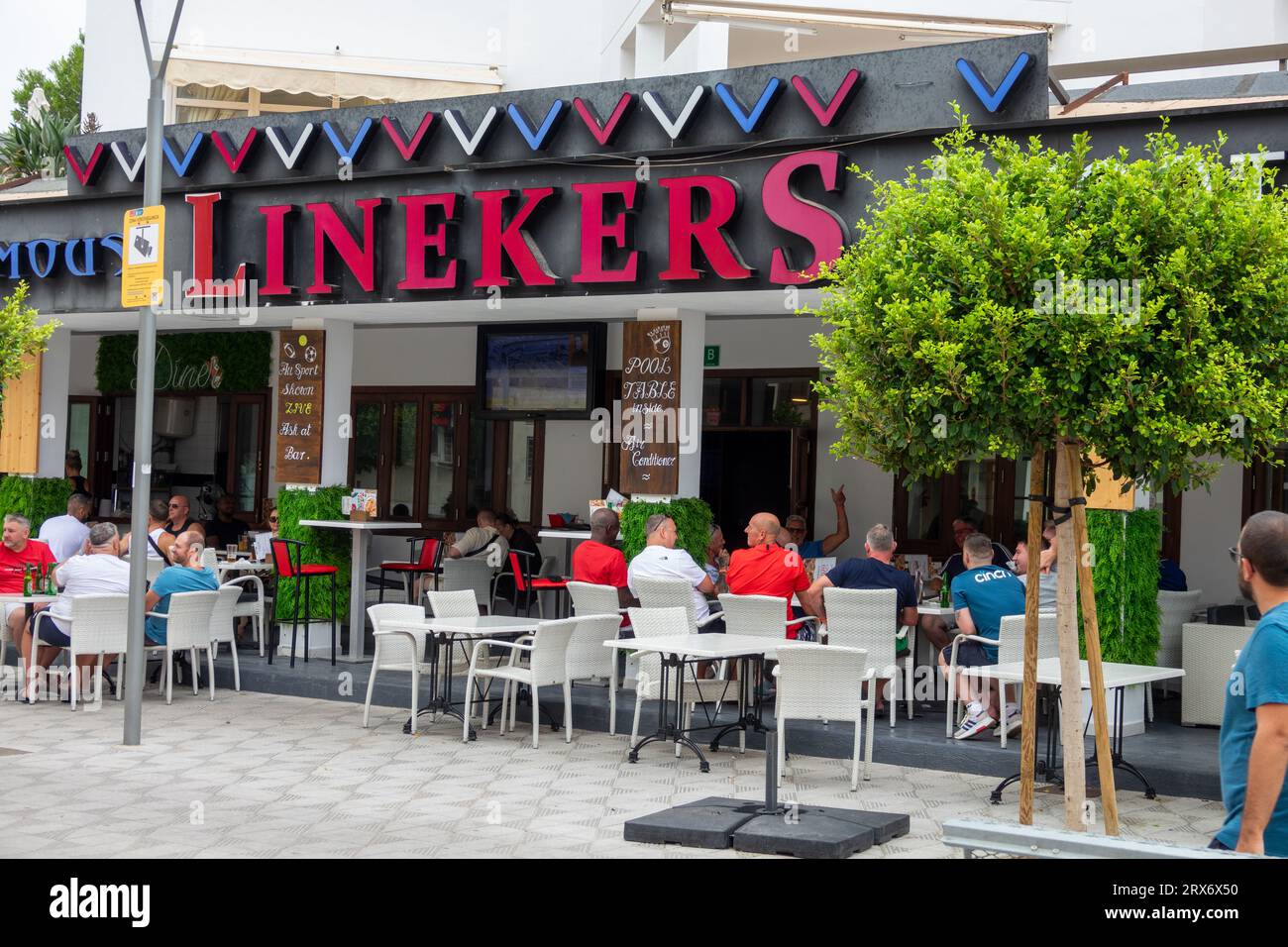 Stock picture dated September 15th 2023 shows Lineker’s Bar in the ...