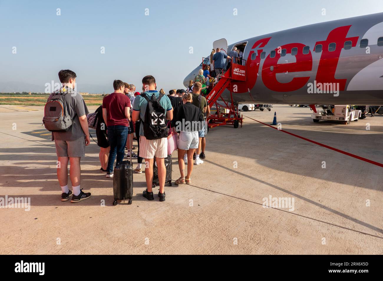 Stock picture dated September 16th 2023 shows passengers boarding a ...