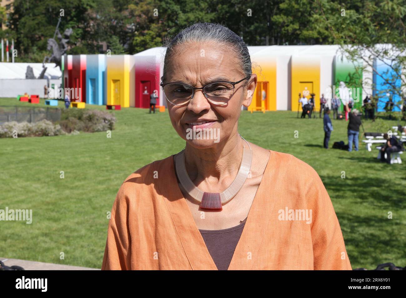 United Nations, New York, USA, September 20, 2023 - Maria Osmarina ...