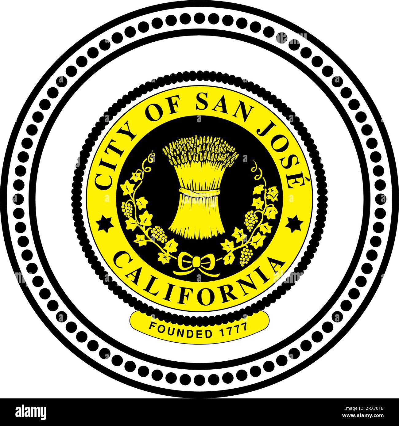 Official state seal of california hi-res stock photography and images ...