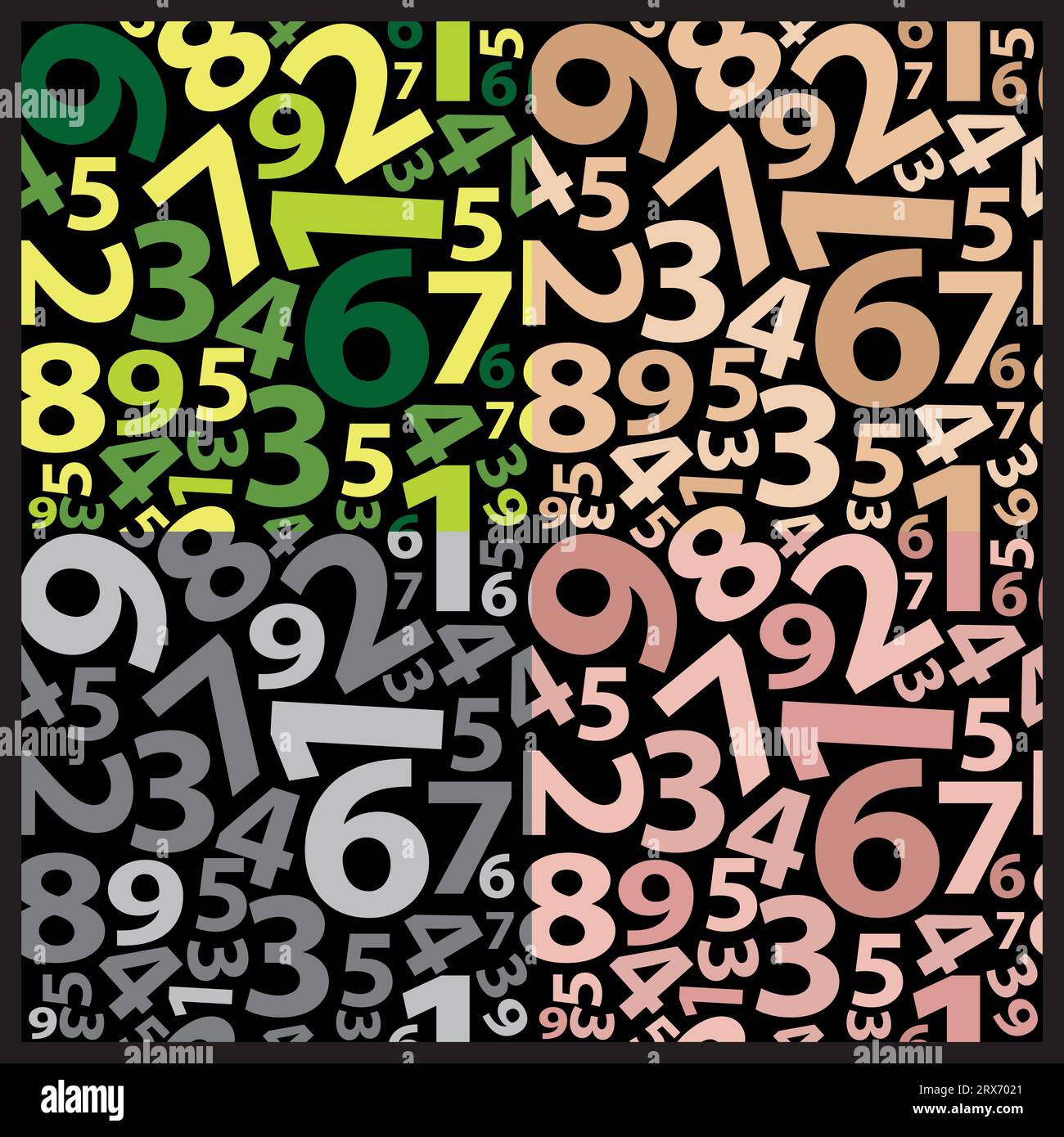 Nine pattern patterns Stock Vector Images - Alamy