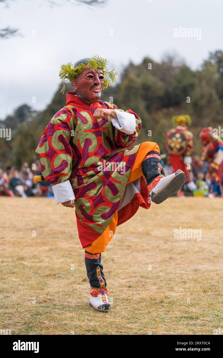 Festival mask dance Stock Photo - Alamy