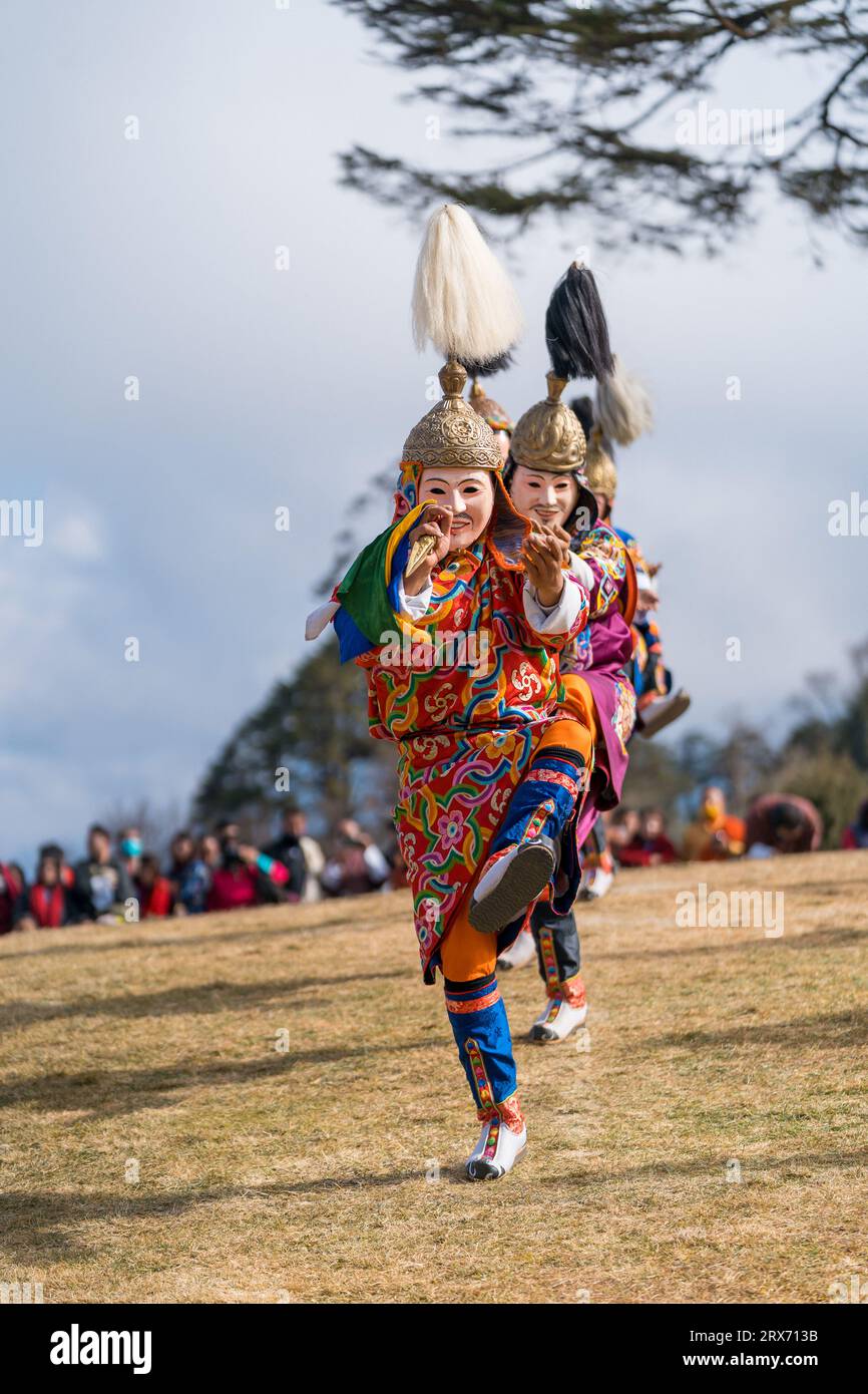 Festival mask dance Stock Photo - Alamy