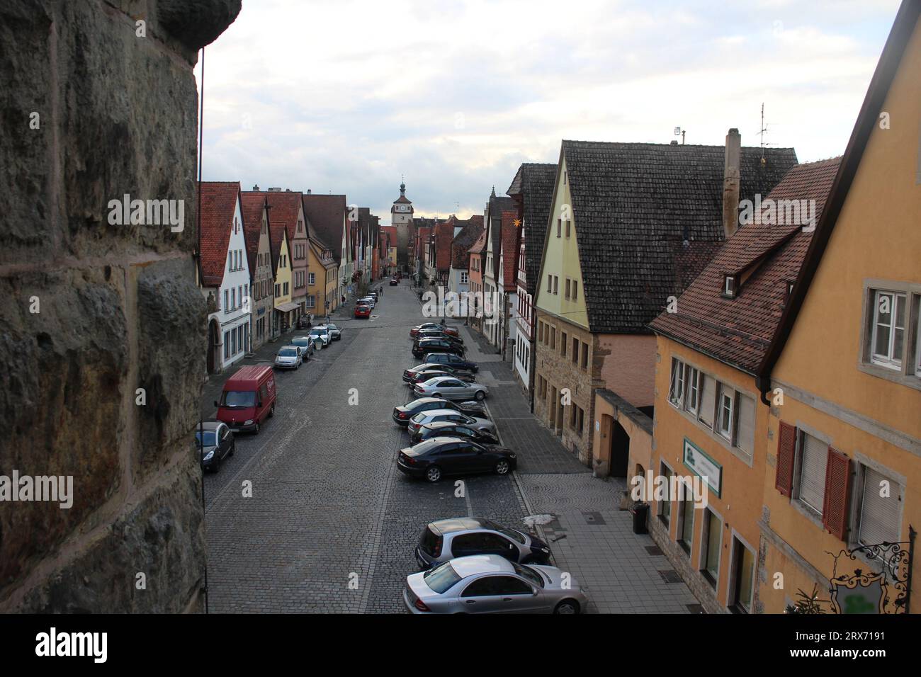Old town in Rothenburg ob der Tauber, Germany Stock Photo - Alamy