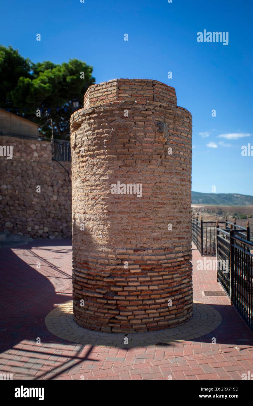 La Picota, medieval brick torture monument preserved in Aledo, Region ...