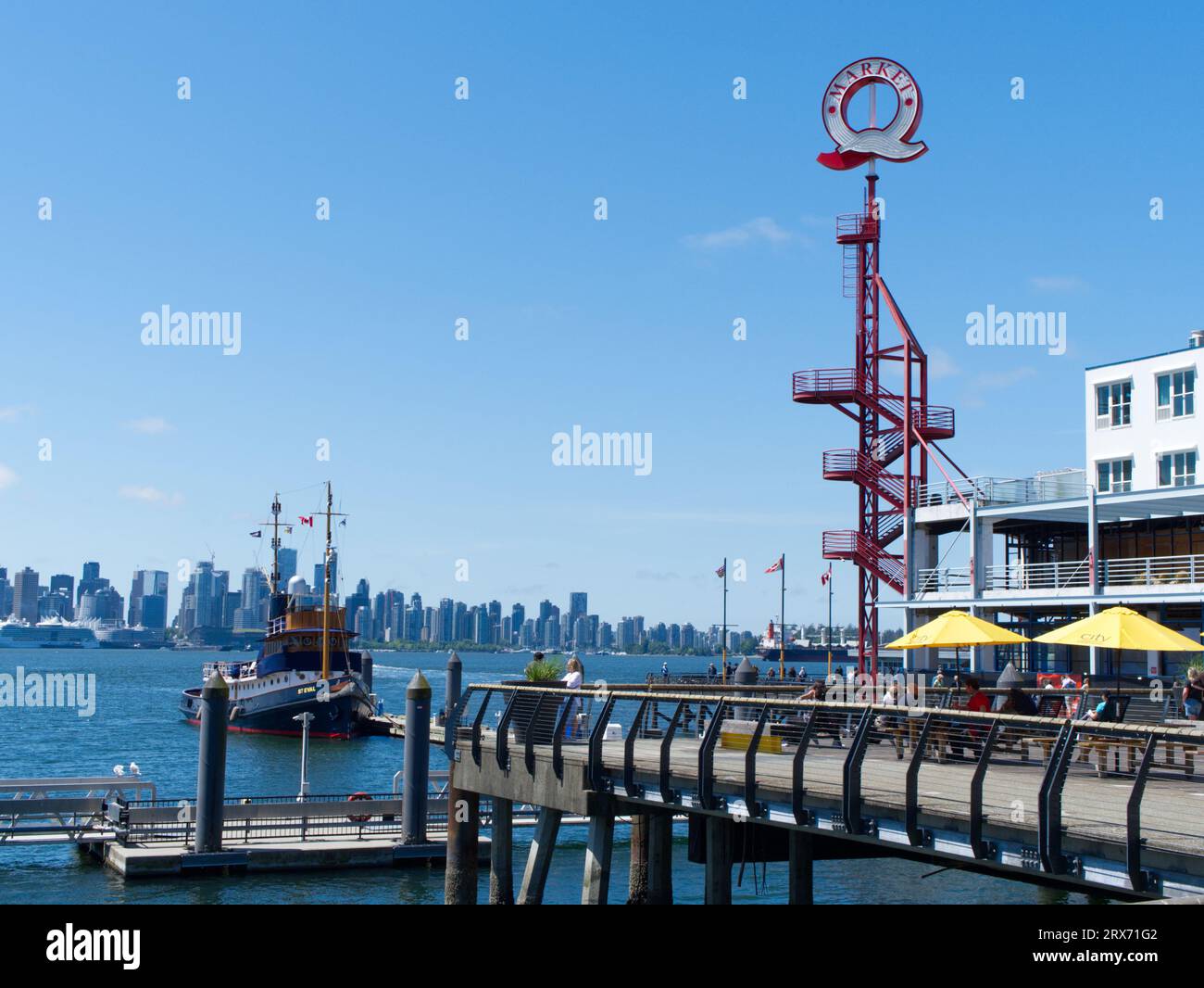 Waterfront of vancouver hi-res stock photography and images - Alamy