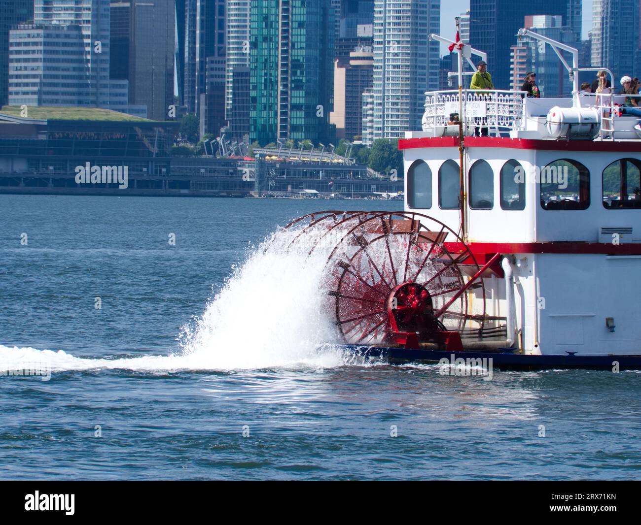 Tourist boat in Vancouver Stock Photo - Alamy