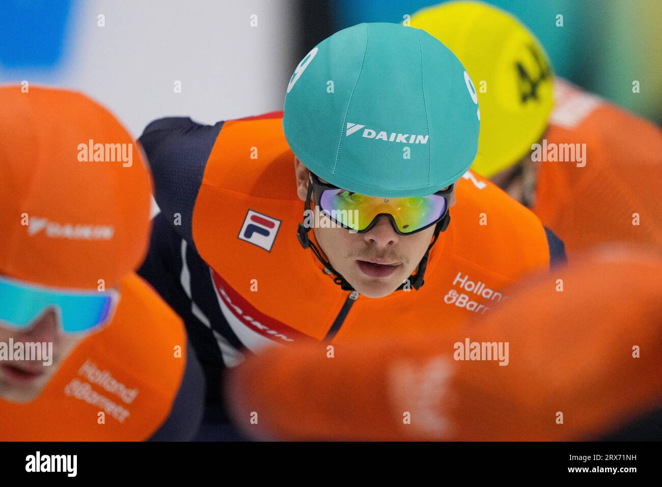 Dutch national short track speed skating championships hi-res stock ...