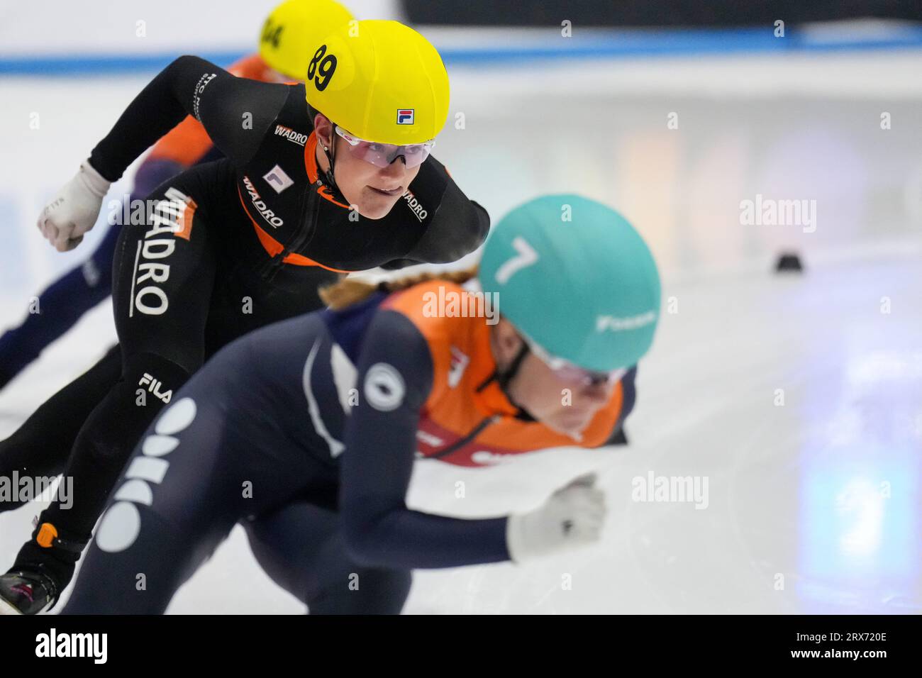 Dutch national short track speed skating championships hi-res stock ...