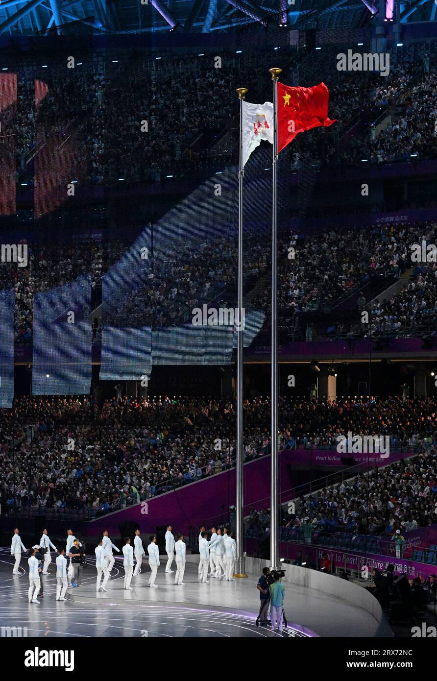 An opening ceremony of the Hangzhou Asian Games is held in Hangzhou ...