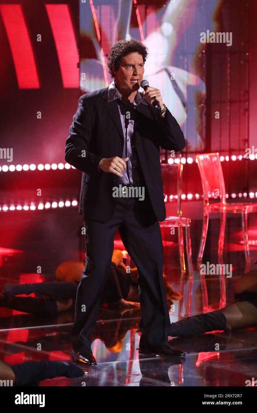 Rome, Italy. 22nd Sep, 2023. Rome, Rai ex Dear studios, TV broadcast ...