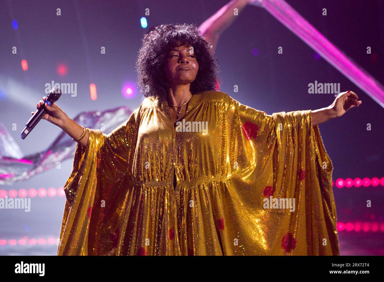 Rome, Italy. 22nd Sep, 2023. Rome, Rai ex Dear studios, TV broadcast ...