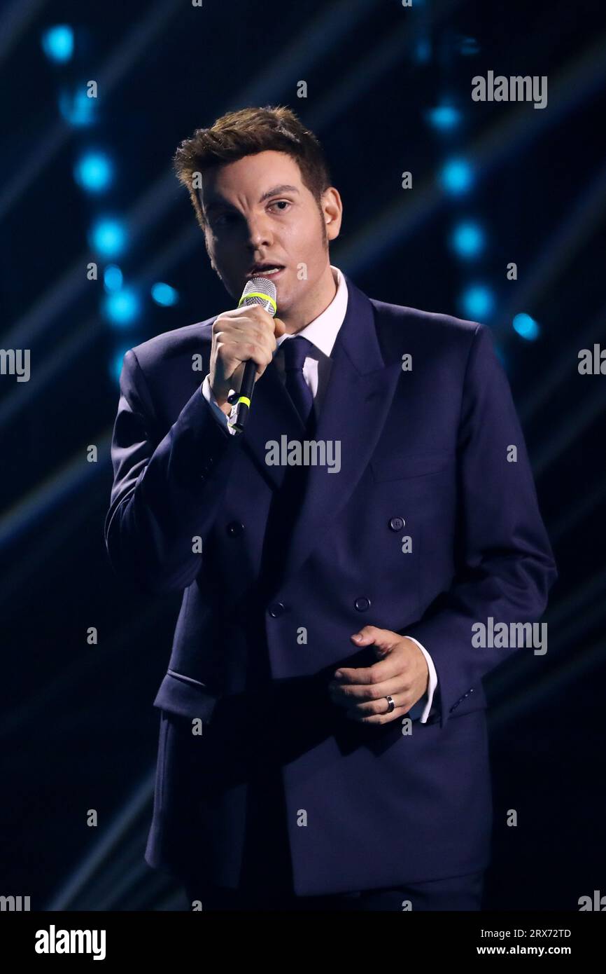 Rome, Rai ex Dear studios, TV broadcast "Tale e Quale Show". In the ...