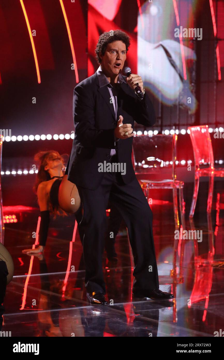 Rome, Italy. 22nd Sep, 2023. Rome, Rai ex Dear studios, TV broadcast ...