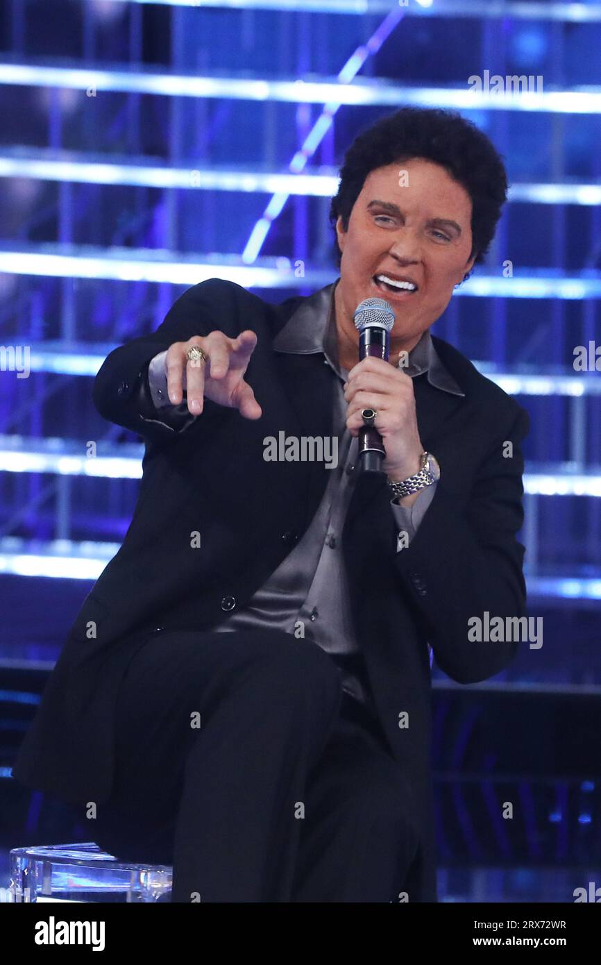 Rome, Italy. 22nd Sep, 2023. Rome, Rai ex Dear studios, TV broadcast ...