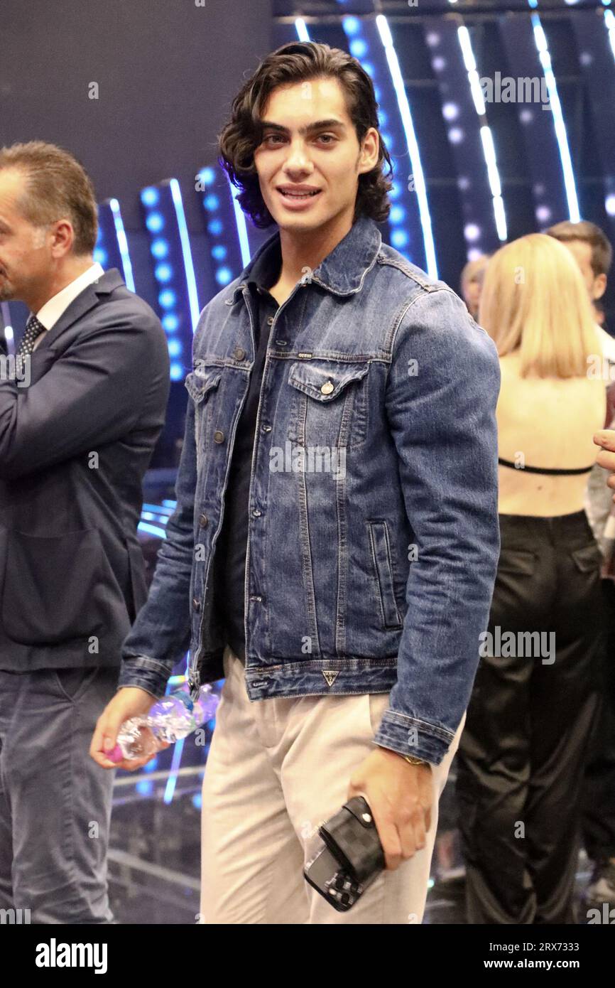 Rome, Italy. 22nd Sep, 2023. Rome, Rai ex Dear studios, TV broadcast ...