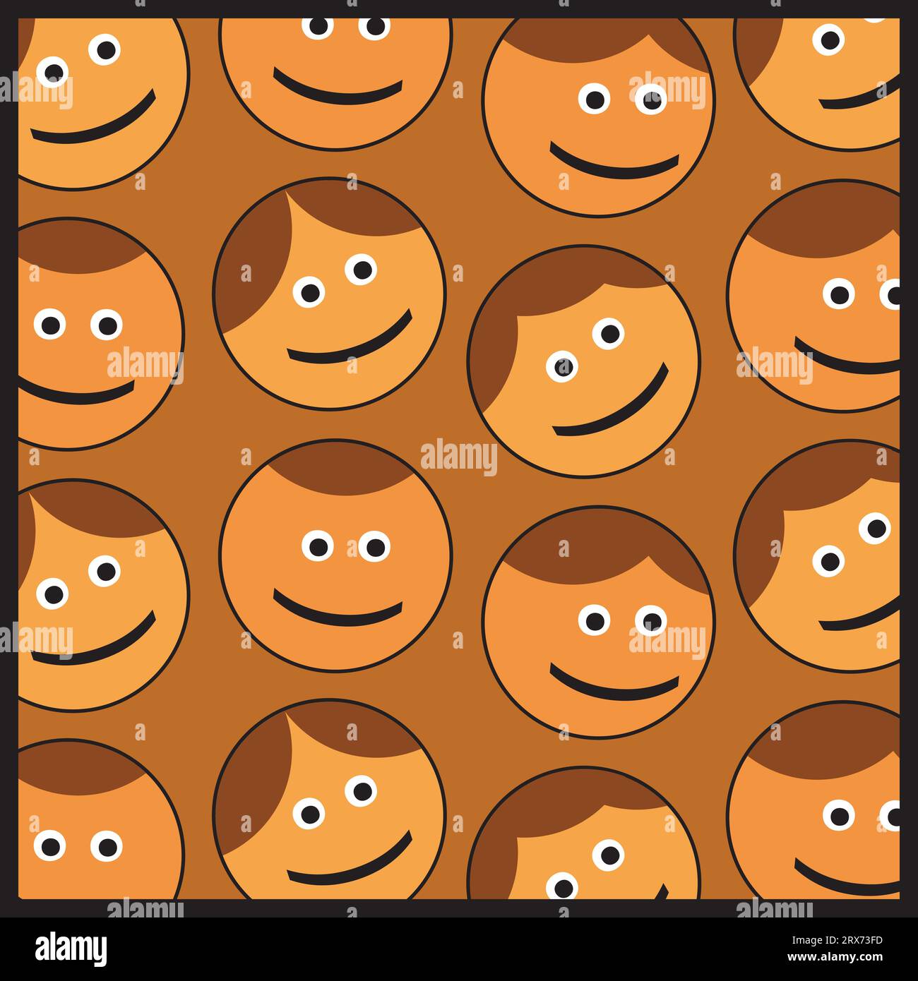Emotional smiley faces Stock Vector Images - Alamy