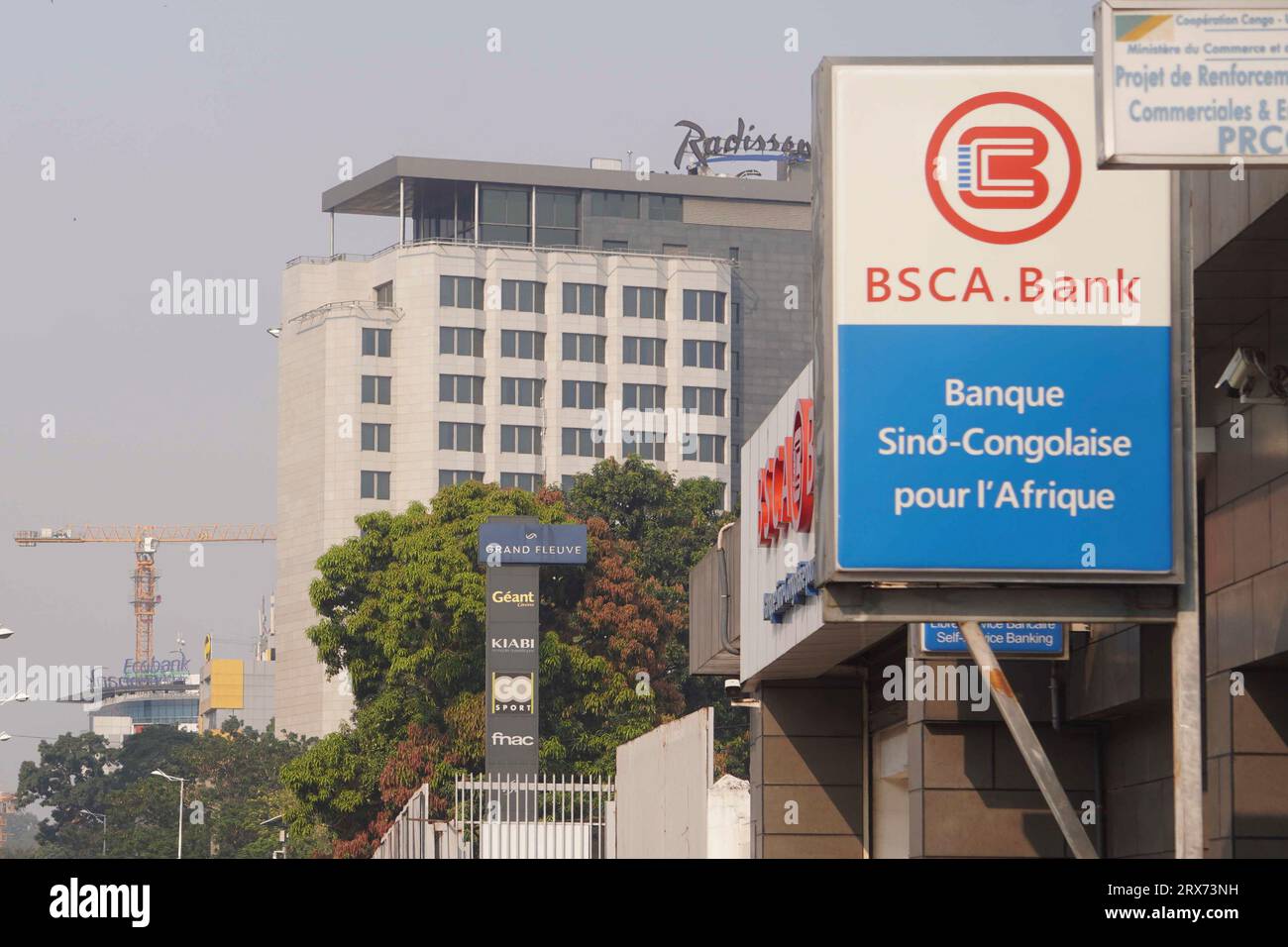 Brazzaville. 21st Sep, 2023. This photo taken on Sept. 21, 2023 shows ...