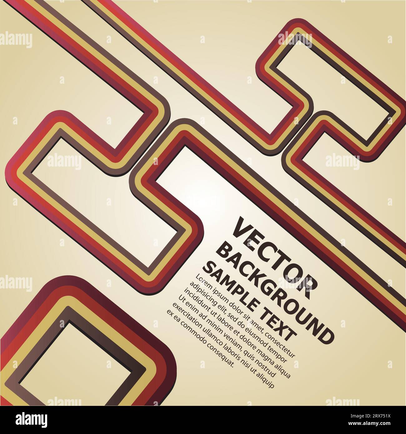 Retro Abstract Background Vector Stock Vector Image & Art - Alamy