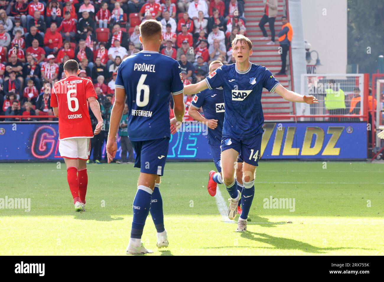 Berlin, Deutschland. 23rd Sep, 2023. 23.09.2023, Stadion Alte ...