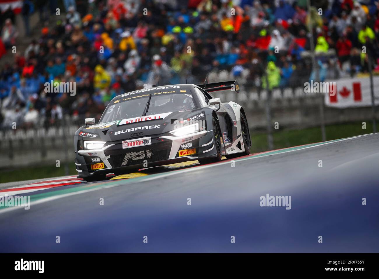DTM Spielberg 2023, #3 Audi R8 LMS GT3 Evo2, ABT Sportsline: Kelvin van der Linde Stock Photo ...