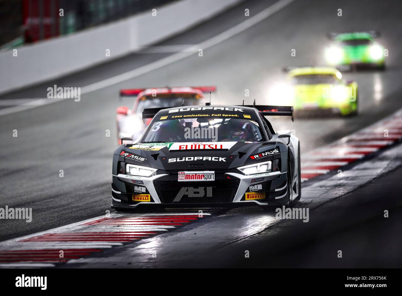 DTM Spielberg 2023, #3 Audi R8 LMS GT3 Evo2, ABT Sportsline: Kelvin van der Linde Stock Photo ...