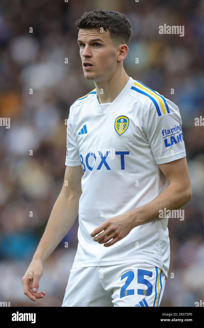 Sam Byram #25 of Leeds United during the Sky Bet Championship match ...