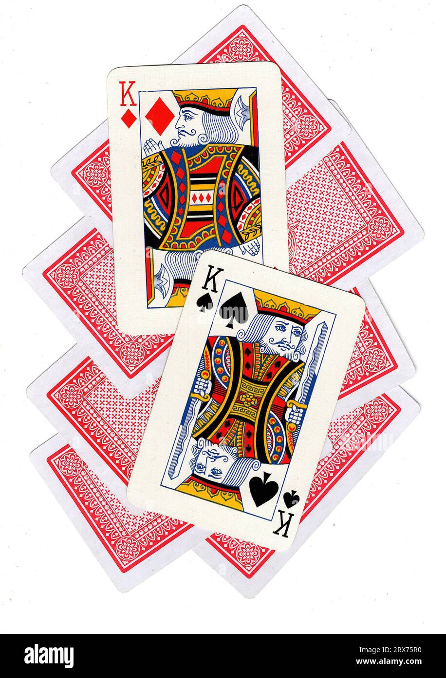 Four kings playing cards on hi-res stock photography and images - Alamy